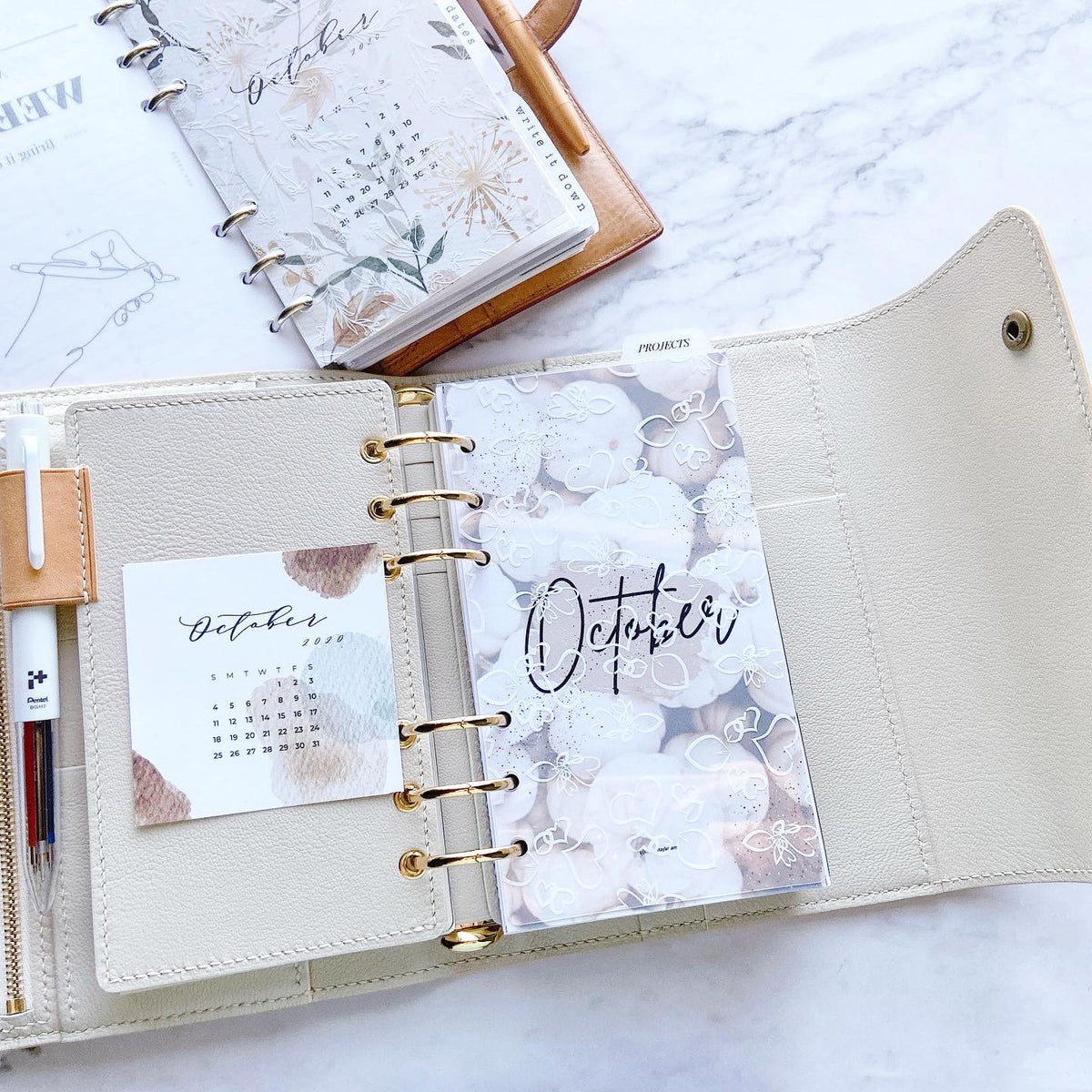 A30 - White Print Acetate Sheet/Dashboard - Love of Fall – CatspressoCo